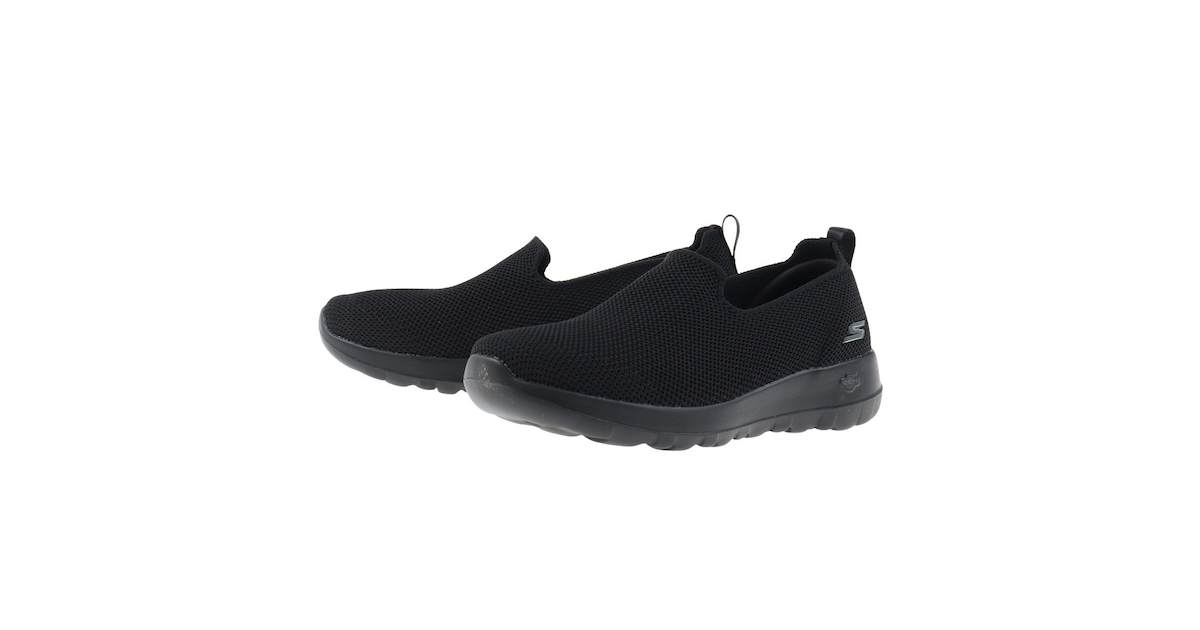 スケッチャーズ｜スケッチャーズ（SKECHERS）（レディース）ゴーウォークジョイ GO WALK JOY ブラック 124187-BBK ...