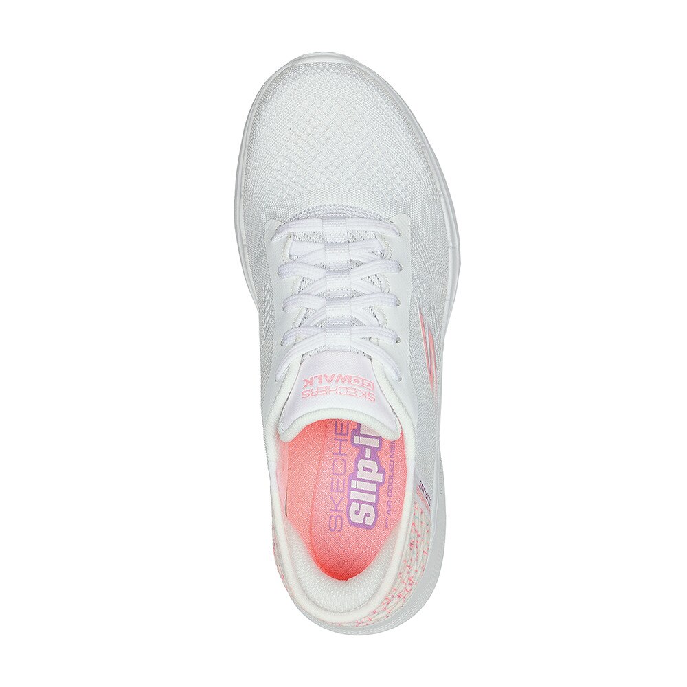 スケッチャーズ（SKECHERS）（レディース）ウォーキングシューズ GO WALK 6 VIVID ID 124627-WMLT | ゴルフ ...