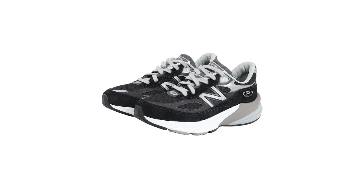 ニューバランス（new balance）（レディース）スニーカー 990 v6 W990BK6 B スポーツ カジュアル シューズ ...