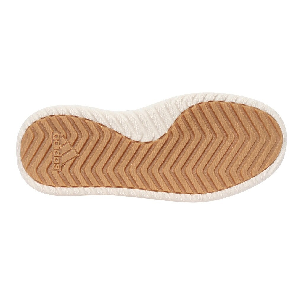 アディダス（adidas）（レディース）スニーカー グランドコートプラットフォーム ベージュ IE1094 カジュアル スポーツシューズ 厚底 ...