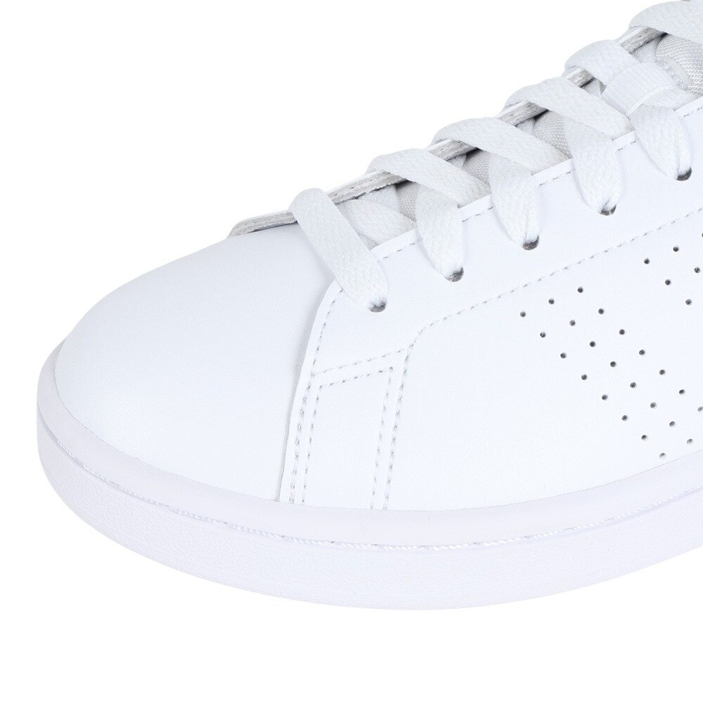 アディダス（adidas）（レディース）スニーカー アドバンコート ホワイト IF6117 カジュアル スポーツ シューズ クッション性 ...