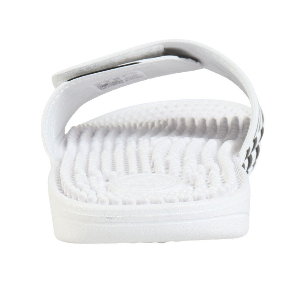 アディダス（adidas）（メンズ）シャワーサンダル アディサージ ホワイト DBF18-F35573 スポーツサンダル マッサージサンダル ...