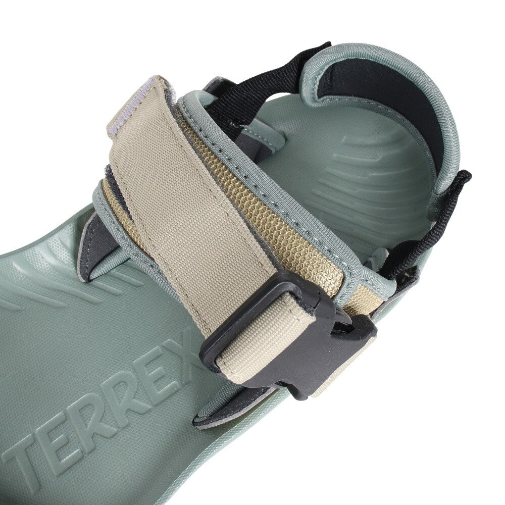 アディダス（adidas）（メンズ、レディース）スポーツサンダル テレックス ハイドロテラ ミント ID4270 ストラップサンダル 面 ...