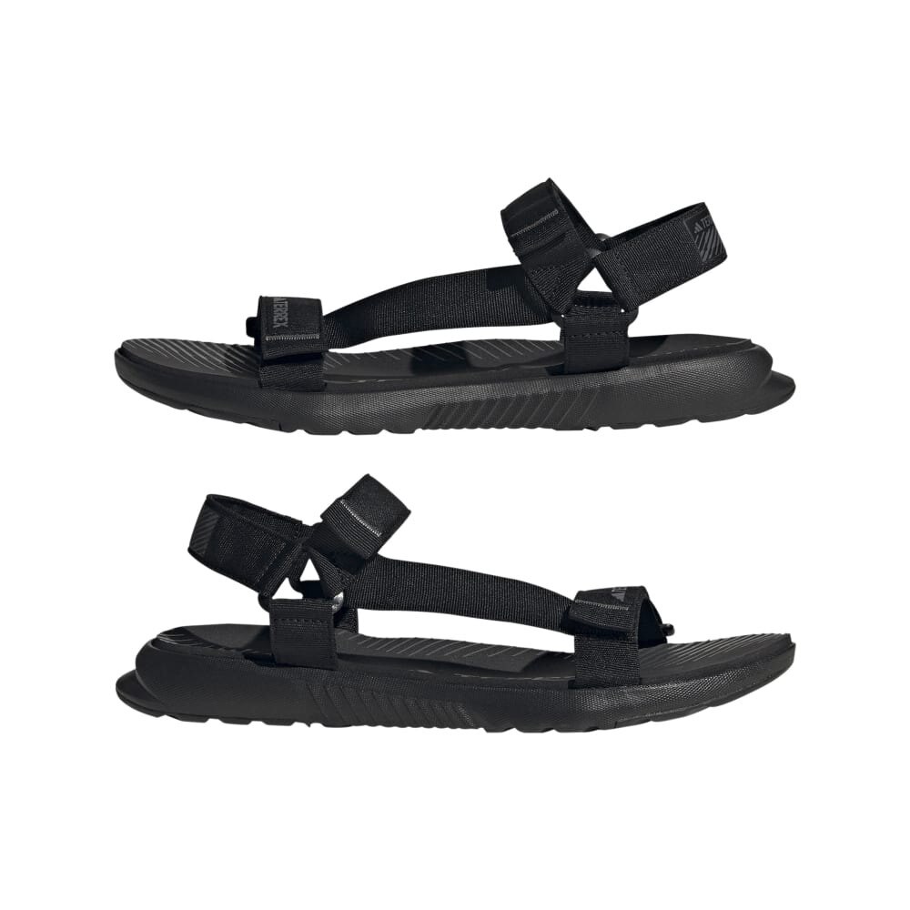 アディダス（adidas）（メンズ、レディース）スポーツサンダル テレックス ハイドロテラ ライト ブラック ID4273 ストラップ 面 ...