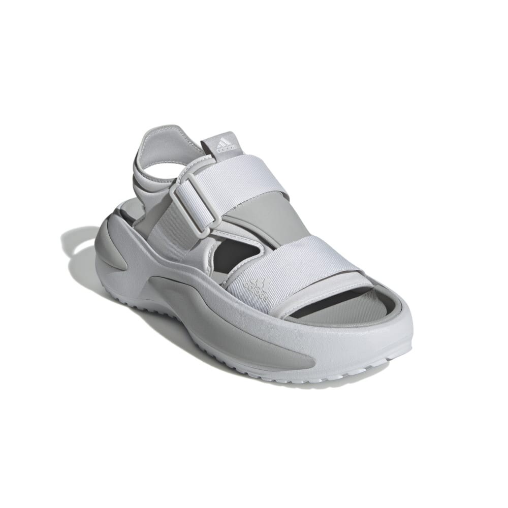 アディダス（adidas）（レディース）サンダル メハナサンダル ライトグレー IE7890 ストラップサンダル 快適 耐久性 スタイリッシュ ...