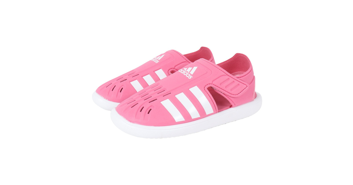 アディダス（adidas）（キッズ）ジュニアサンダル ジュニア サマー クローズドトゥ ウォーターサンダル LWS08-GW0386 面 ...