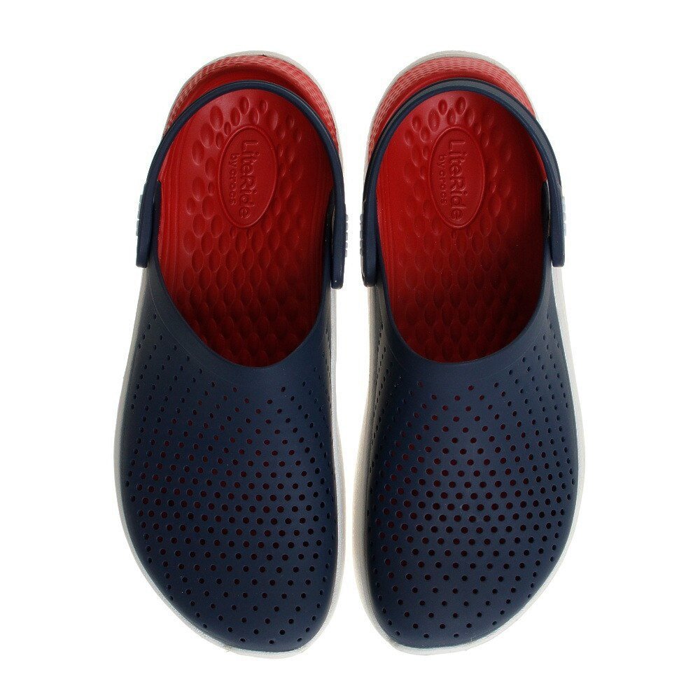 クロックス（crocs）（メンズ、レディース）サンダル ライトライド クロッグ NavyP 204592-4CC-SS2021 - スポーツ用 ...
