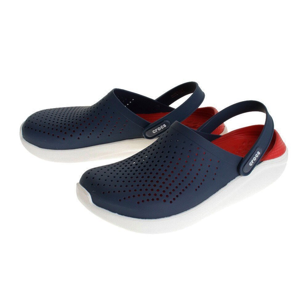 クロックス（crocs）（メンズ、レディース）サンダル ライトライド クロッグ NavyP 204592-4CC-SS2021 - スポーツ用 ...