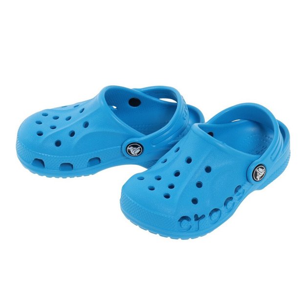 クロックス（crocs）（キッズ）ジュニアサンダル バヤ クロッグ トドラー マリン ブルー 207012-456 スポーツ シャワサン ...