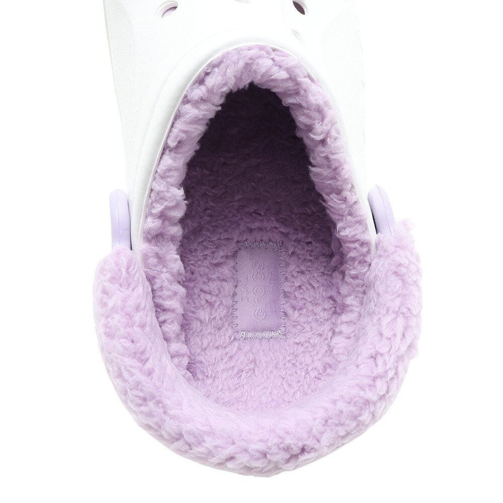 クロックス（crocs）（メンズ、レディース）スポーツサンダル バヤ ラインド ファズ ストラップ クロッグ ホワイト 206633-577-2022 ボア付 軽量 室内外履き | スポーツ用 ...