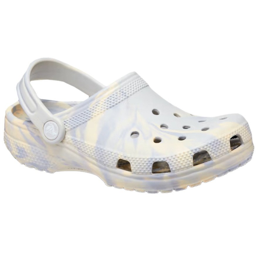 クロックス（crocs）（キッズ）ジュニアサンダル クラシック マーブル クロッグ キッズ グレー 207464-1FS-2023 レジャー ...
