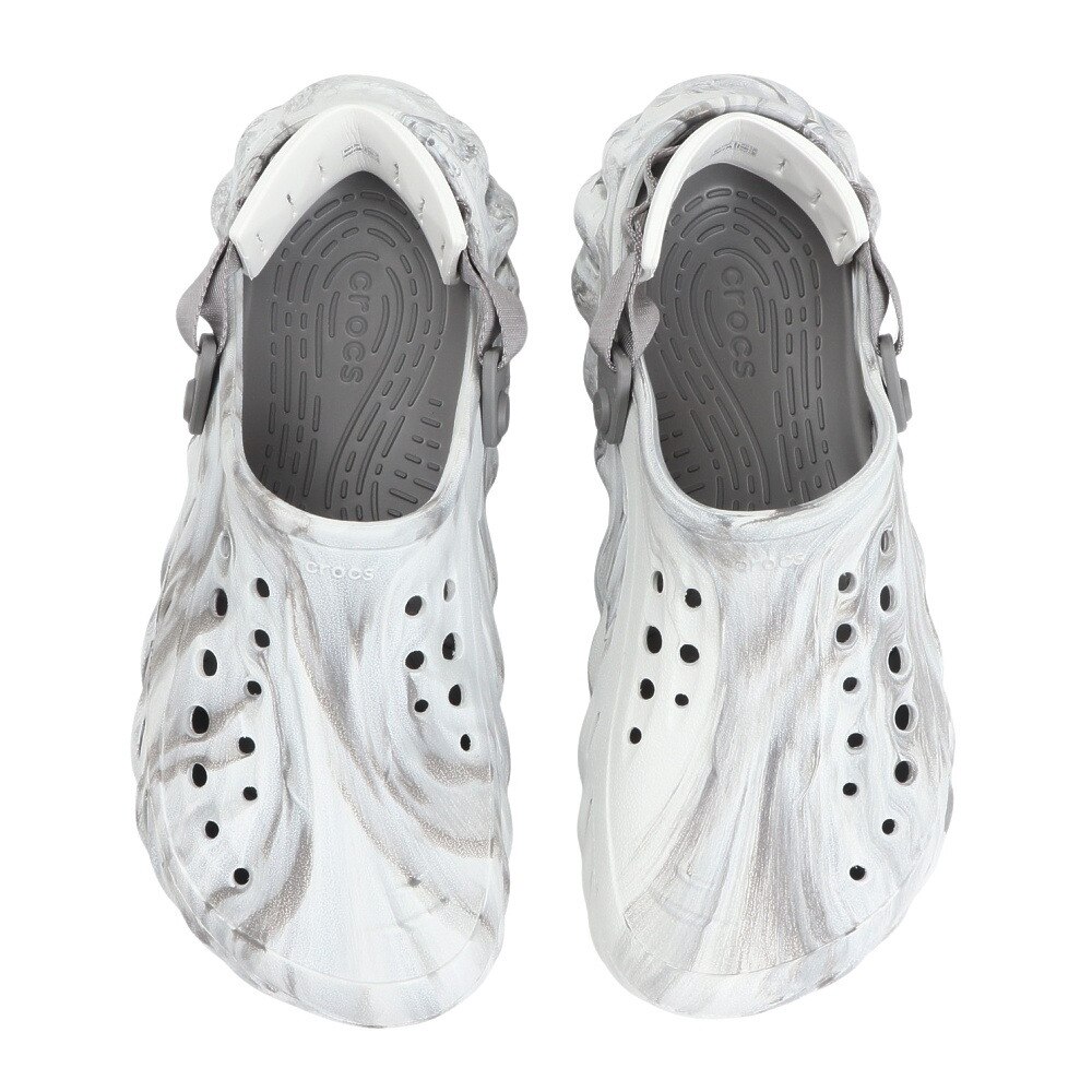 クロックス（crocs）（メンズ、レディース）サンダル エコー マーブル クロッグ 208454-1NL | スポーツ用品はスーパースポーツゼビオ