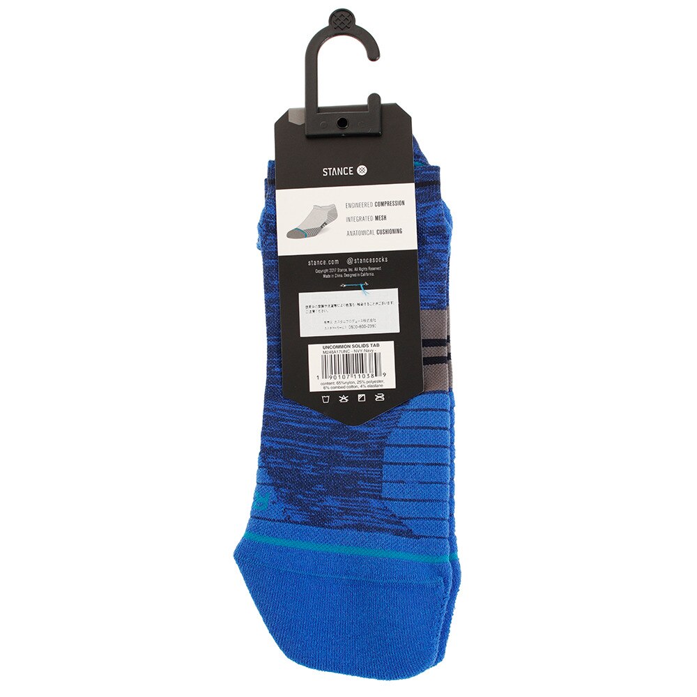 スタンス｜スタンス（STANCE）（メンズ）UNCOMMON SOLIDS TAB アンクルソックス M248A17UNCNAVY ...