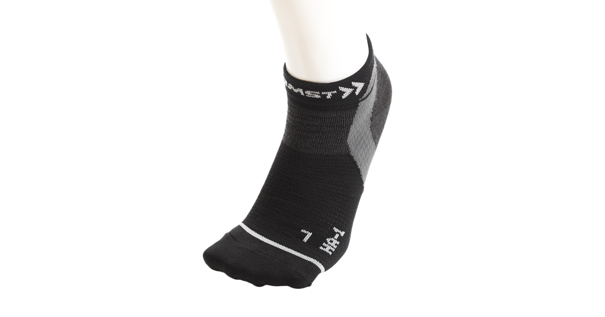 ザムスト（ZAMST）（メンズ、レディース）機能ソックスHA-1メッシュソックスBLK 靴下 黒 | スポーツ用品はスーパースポーツゼビオ