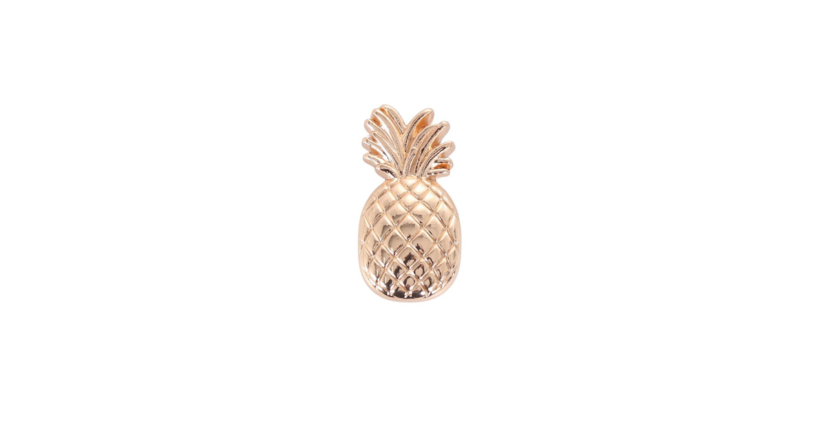 クロックス（crocs）（メンズ、レディース、キッズ）ジビッツチャーム Gold Pineapple 10011124 | スポーツ用品は ...