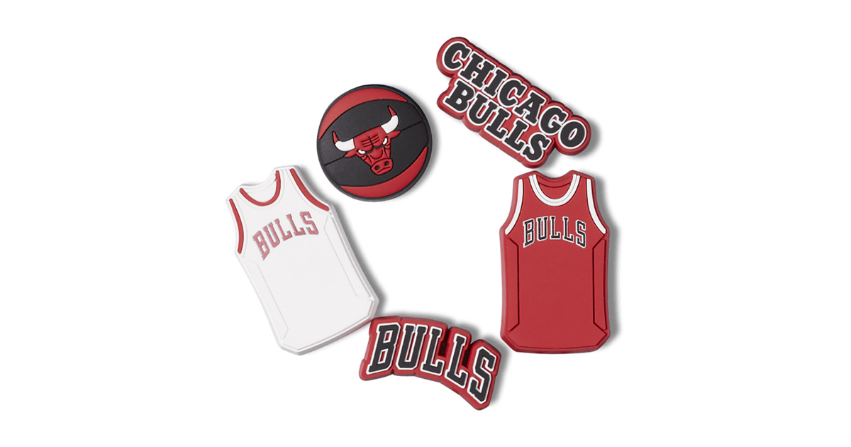 クロックス（crocs）（メンズ、レディース、キッズ）ジビッツ チャーム NBA シカゴ ブルズ 5個入 10011280 | スポーツ用品は ...