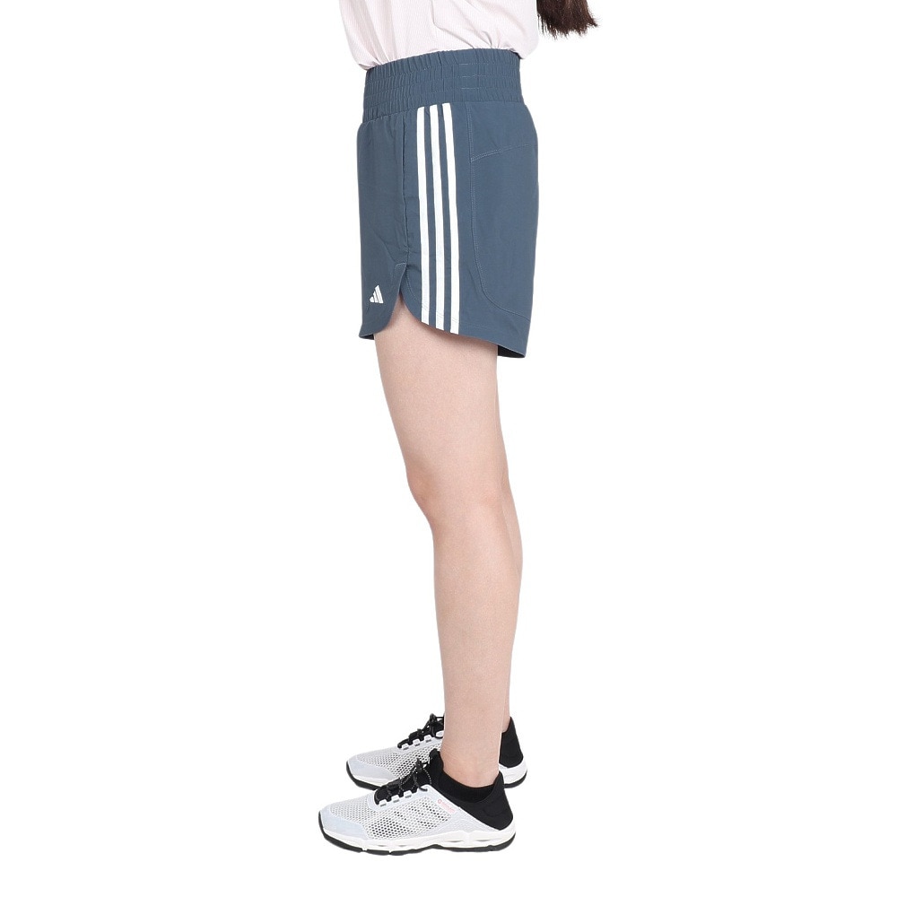 アディダス（adidas）（レディース）ペーサートレーニング スリーストライプス ウーブンハイライズショーツ KMC69-IS1663 ...