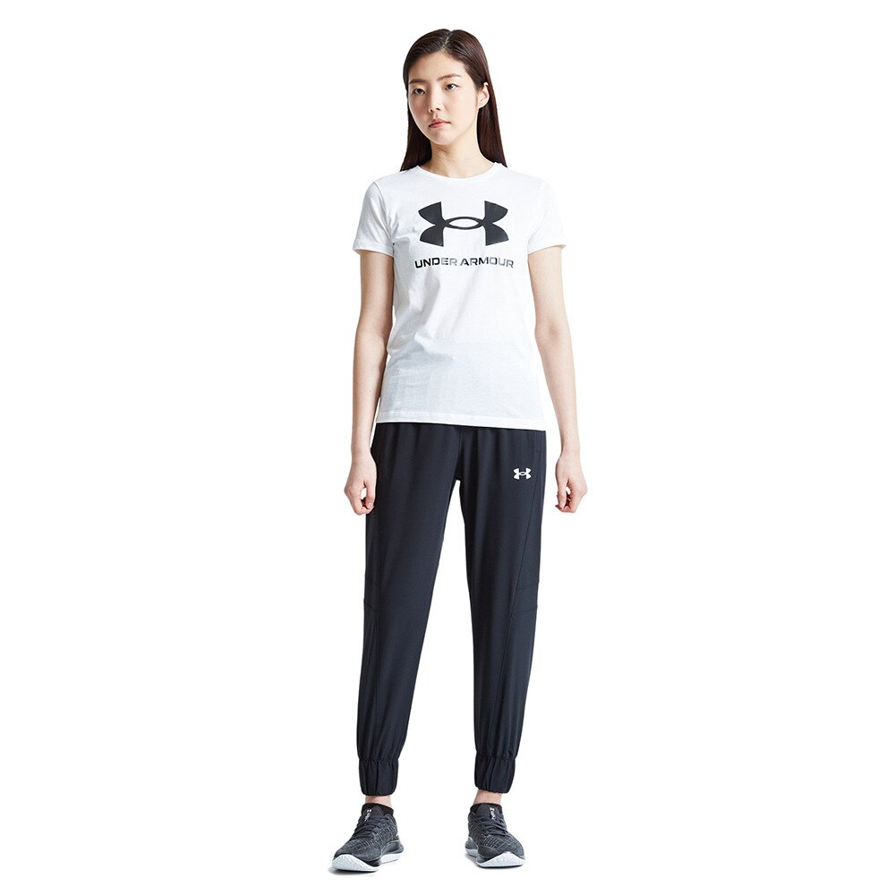 アンダーアーマー（UNDER ARMOUR）（レディース）レディース 半袖 ライブ スポーツスタイル グラフィック クルーTシャツ ...