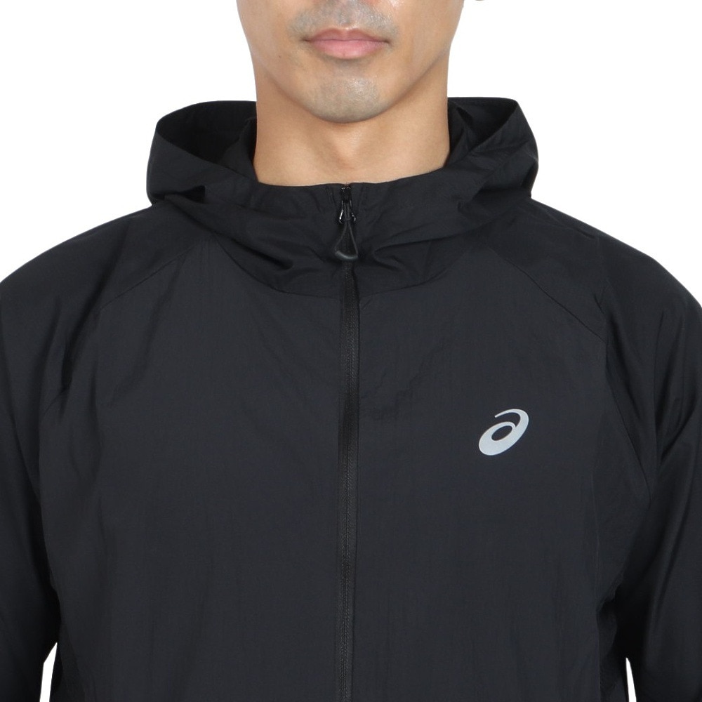 アシックス（ASICS）（メンズ）ROADランニングパッカブルジャケット 2011D084.001 | アウトドア・キャンプ用品はエルブレス