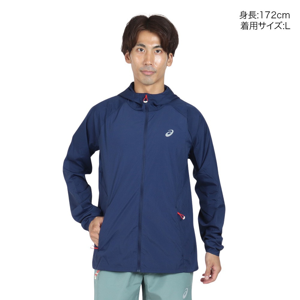 アシックス（ASICS）（メンズ）ROADランニングパッカブルジャケット 2011D084.400 | ウィンタースポーツ・マリン用品はヴィクトリア