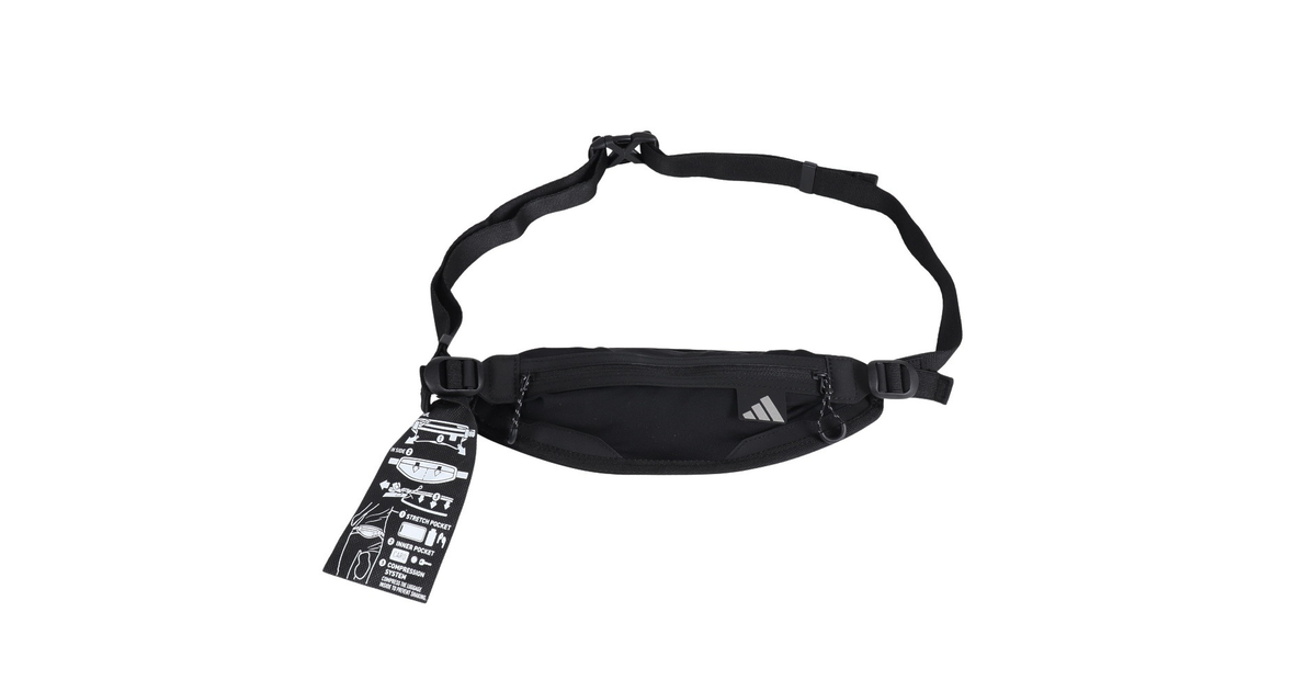 アディダス（adidas）（メンズ、レディース）ポーチ ランニング ウエストバッグ MLQ49-HN8171 | アウトドア・キャンプ用品はエルブレス