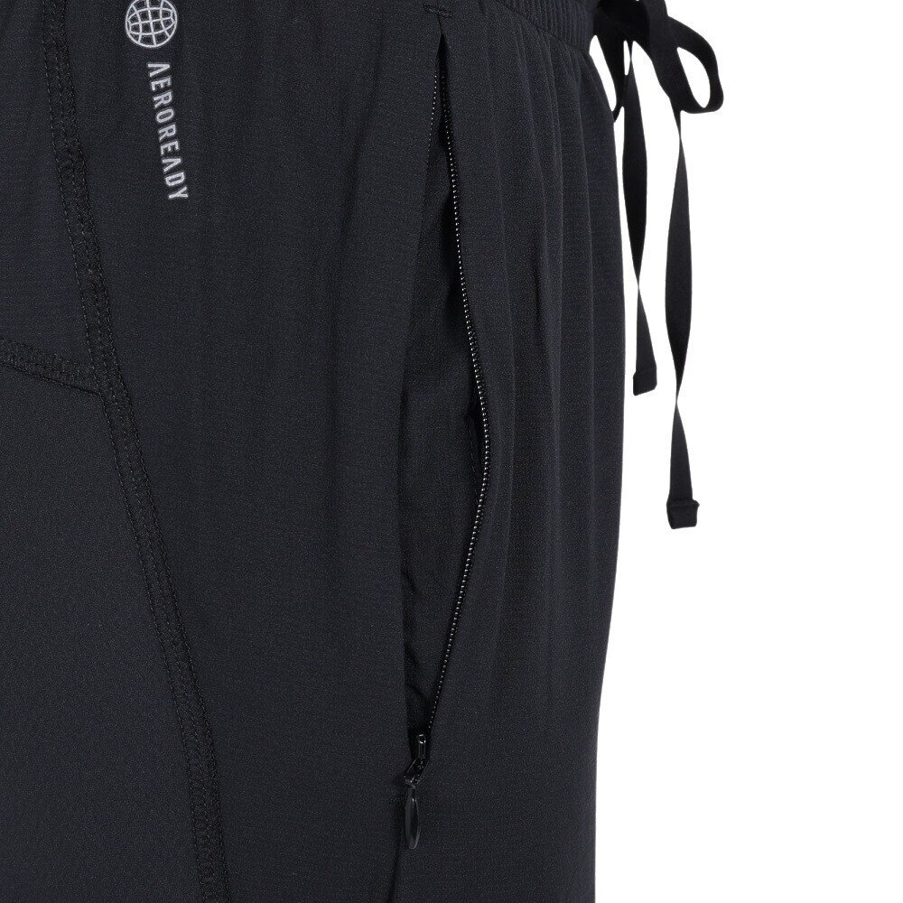 アディダス（adidas）（レディース）ランニングパンツ レディース 黒 ランニング スウェット ファスト BY077-HC6340 ...