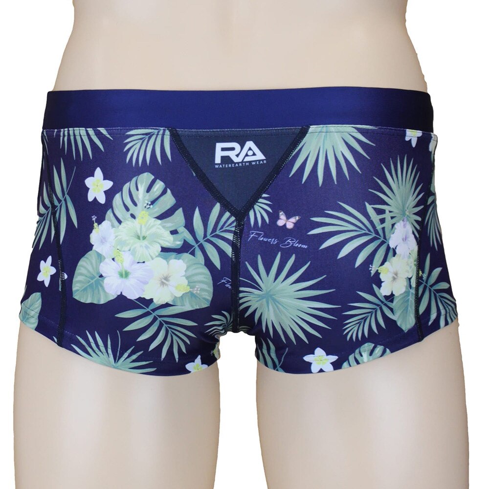 RA（RA）（メンズ）競泳水着 メンズ 水泳 ショートボクサー Flowers Bloom TROPICAL RA RA124-BTROP ...