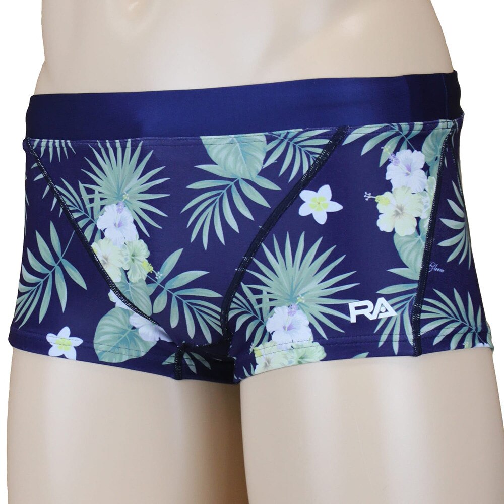 RA（RA）（メンズ）競泳水着 メンズ 水泳 ショートボクサー Flowers Bloom TROPICAL RA RA124-BTROP ...