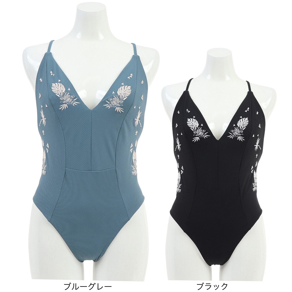 ハーレー（HURLEY）（レディース）QUICK DRY RIB EMB STRA 1 PIECE 21 AQ2783-010 | ウィンター ...