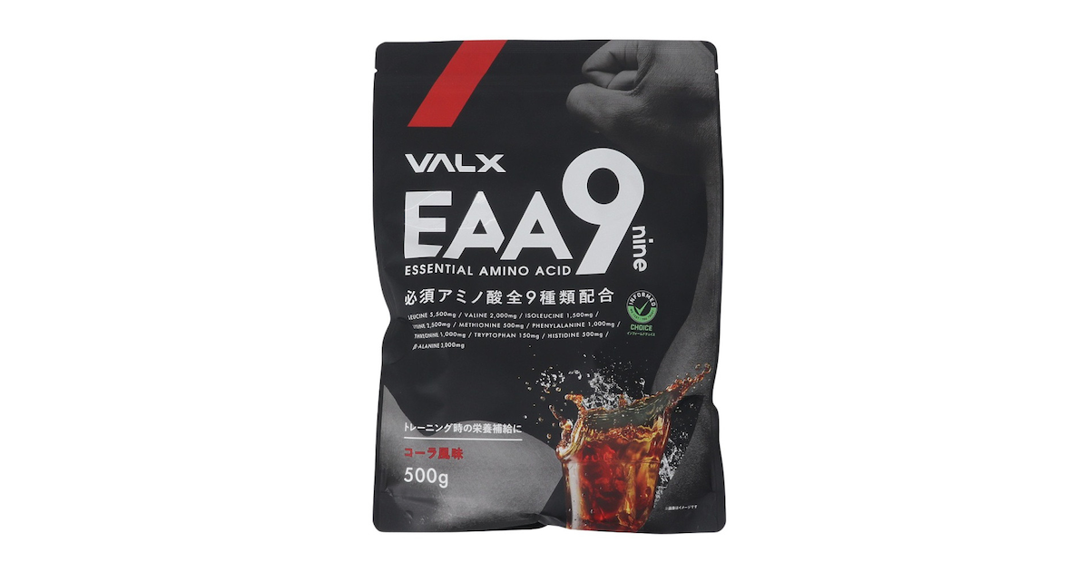 バルクス（VALX）（メンズ、レディース）EAA9 コーラ風味 500g VALX EAA9 コーラ500 | スポーツ用品はスーパースポーツゼビオ