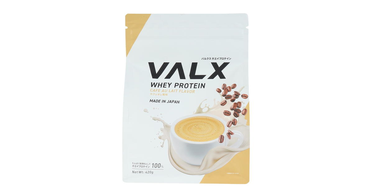 バルクス（VALX）（メンズ、レディース）バルクスホエイプロテイン カフェオレ風味 420g VALX ホエイプロテイン カフェオレ420 タンパク質 | スポーツ用品はスーパースポーツゼビオ