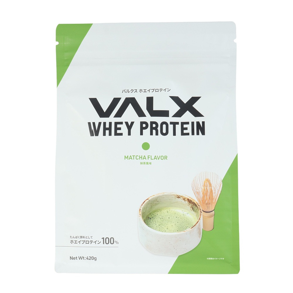 バルクス（VALX）（メンズ、レディース）バルクスホエイプロテイン 抹茶風味 420g VALXホエイプロテイン マッチャ420 | スポーツ用品はスーパースポーツゼビオ