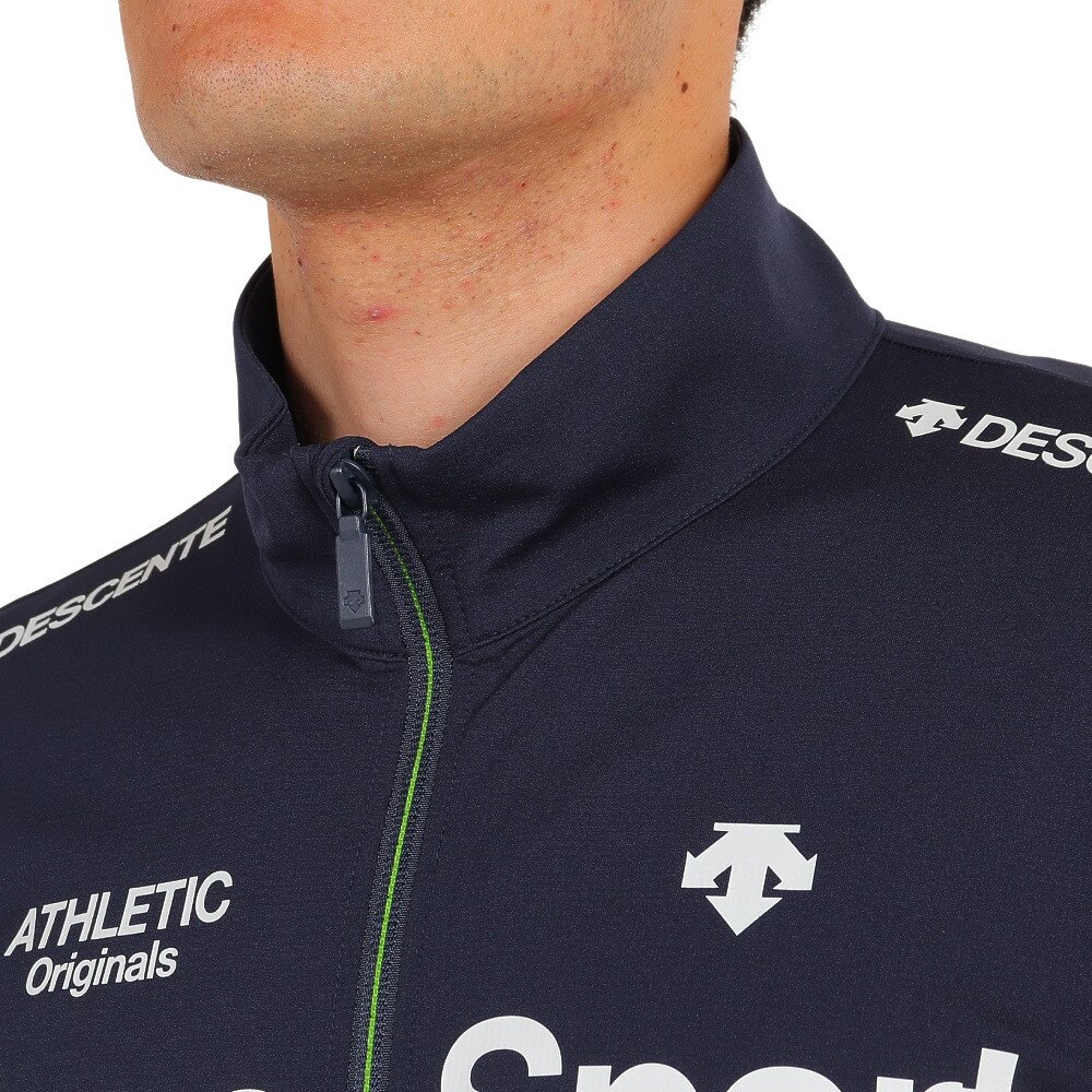 デサント（DESCENTE）（メンズ）防風 Move Sport スタンドジャケット DRY TRANSFER DMMSJF10 NV ...