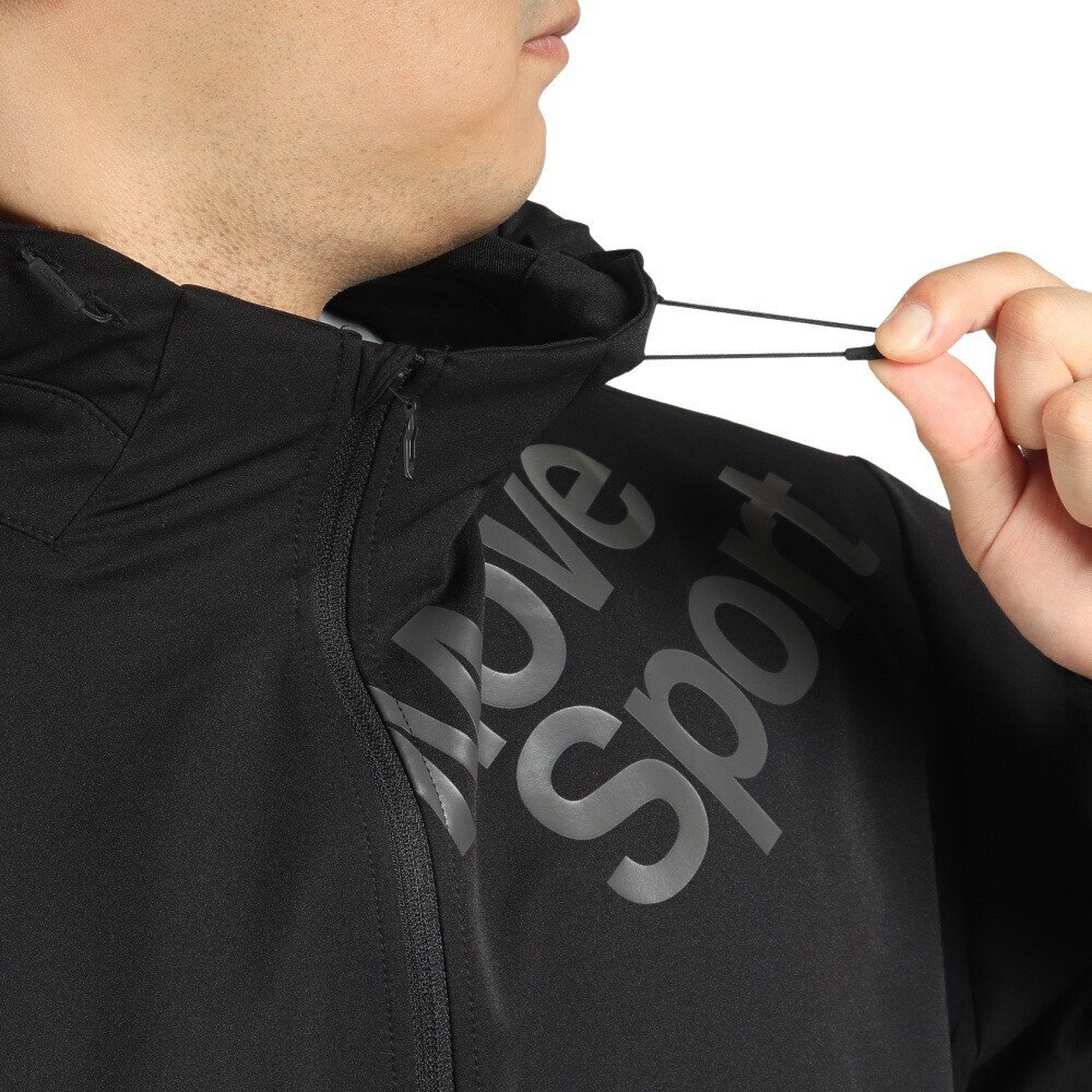 デサント（DESCENTE）（メンズ）ジャージ メンズ HEATNAVI AIRY TRANSFER DMMUJF12A BK ブラック | スポーツ用品はスーパースポーツゼビオ