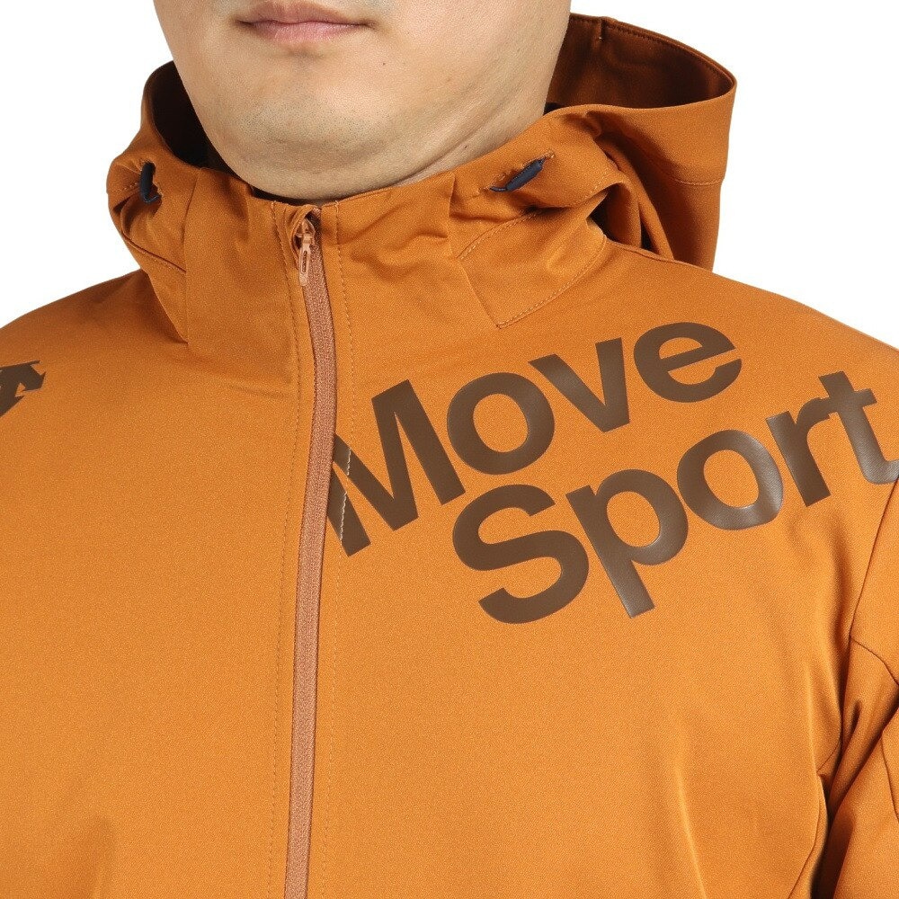 デサント（DESCENTE）（メンズ）ジャージ メンズ フーデッドジャケット DMMUJF12A OR | スポーツ用品はスーパースポーツゼビオ