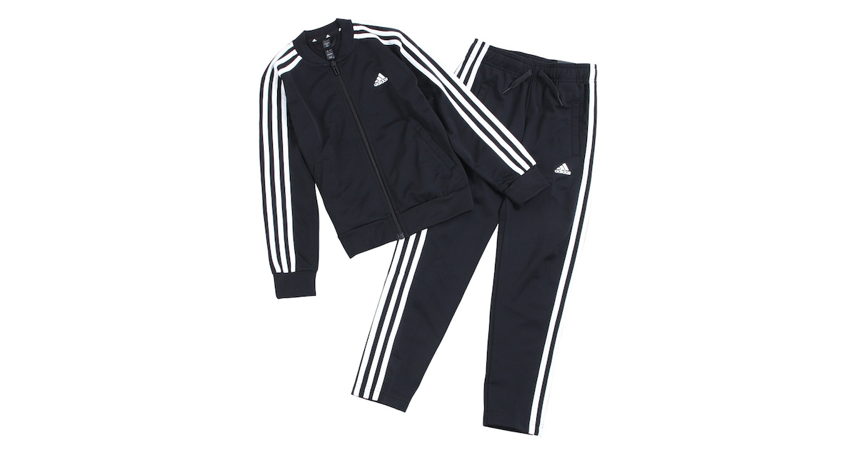 アディダス（adidas）（キッズ）キッズ ガールズ ジャージ 上下セット スリーストライプス ECG94-IC0112 | ウィンター ...