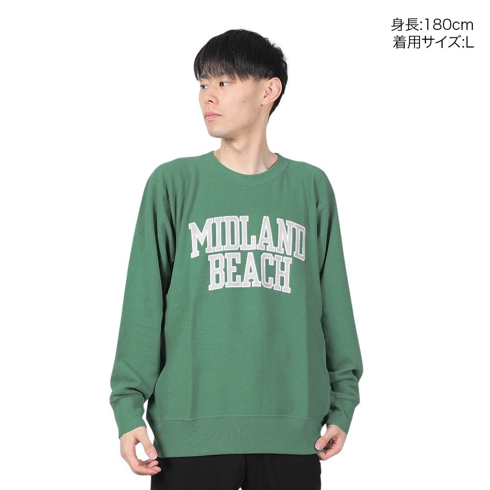 チャンピオン-ヘリテイジ（CHAMPION-HERITAGE）（メンズ）リバースウィーブ クルーネック スウェットシャツ C3-Z004 551 | スポーツ用品はスーパースポーツゼビオ