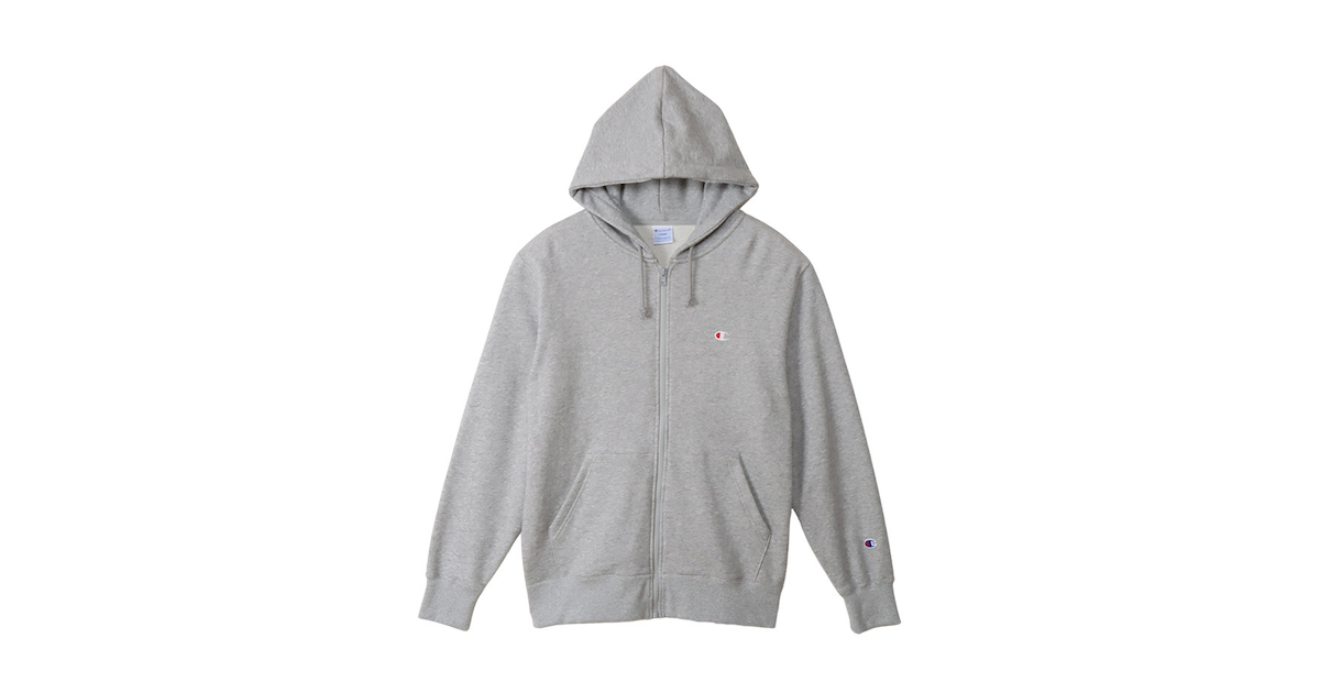 チャンピオン-ヘリテイジ（CHAMPION-HERITAGE）（メンズ）ベーシック ジップフーデッド スウェットシャツ C3-Y137 070 | スポーツ用品はスーパースポーツゼビオ