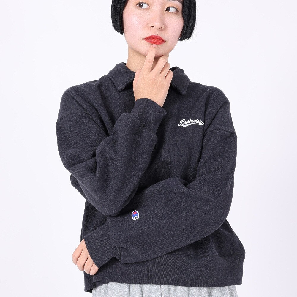 チャンピオン-ヘリテイジ（CHAMPION-HERITAGE）（レディース）ハーフジップスウェットシャツ 23FW CW-Y012 055 | スポーツ用品はスーパースポーツゼビオ