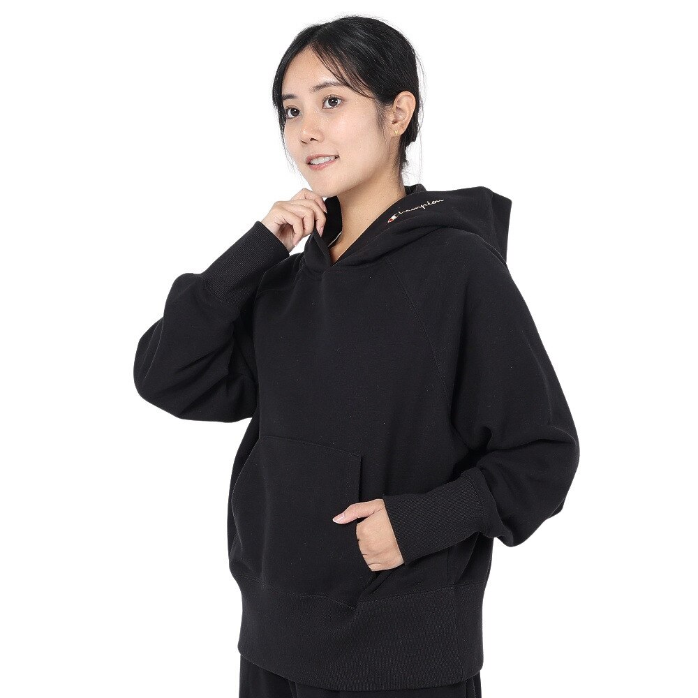 チャンピオン-ヘリテイジ（CHAMPION-HERITAGE）（レディース）フーデッドスウェットシャツ 23FW CW-Y104 090 | スポーツ用品はスーパースポーツゼビオ
