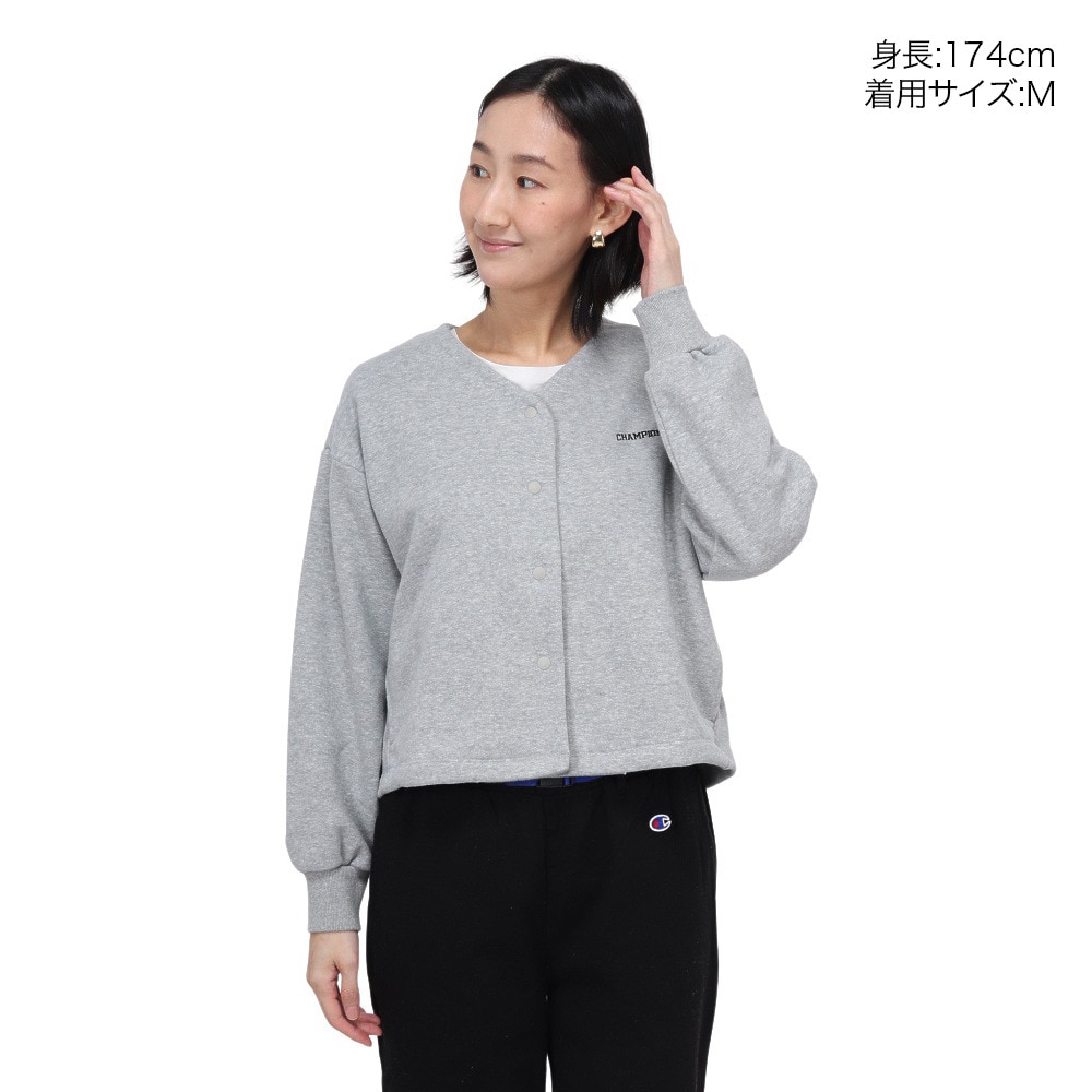 チャンピオン-ヘリテイジ（CHAMPION-HERITAGE）（レディース）スウェットカーディガン CW-Z003 060 | スポーツ用品はスーパースポーツゼビオ
