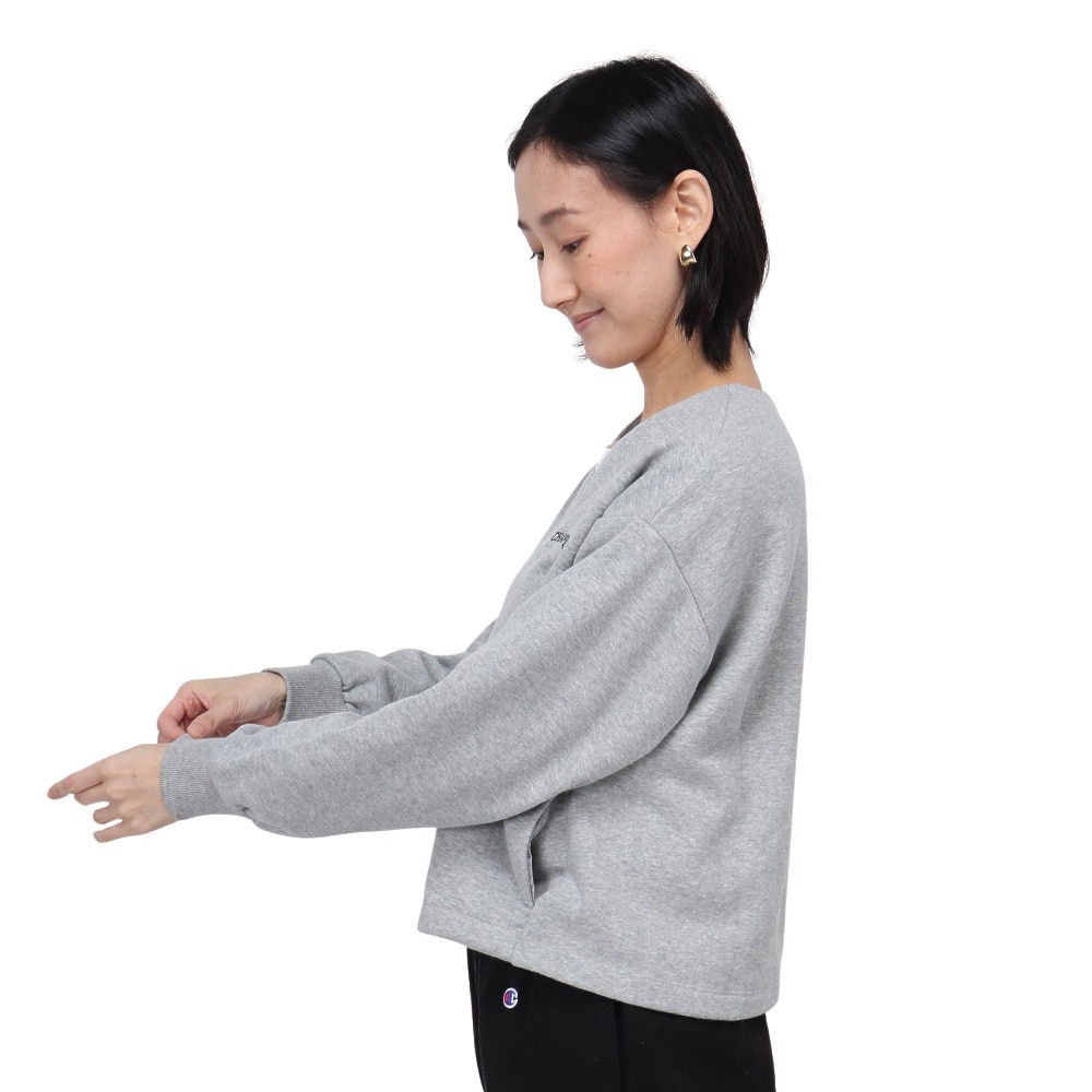 チャンピオン-ヘリテイジ（CHAMPION-HERITAGE）（レディース）スウェットカーディガン CW-Z003 060 | スポーツ用品はスーパースポーツゼビオ