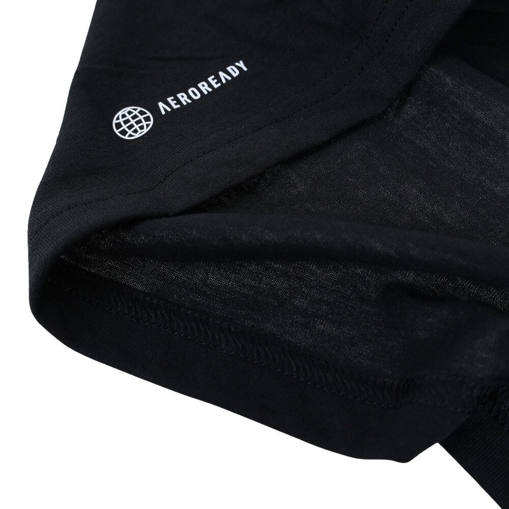 アディダス｜アディダス（adidas）（メンズ）トレイン エッセンシャルズ シーズナル ロゴ トレーニング 半袖Tシャツ MLI18 ...