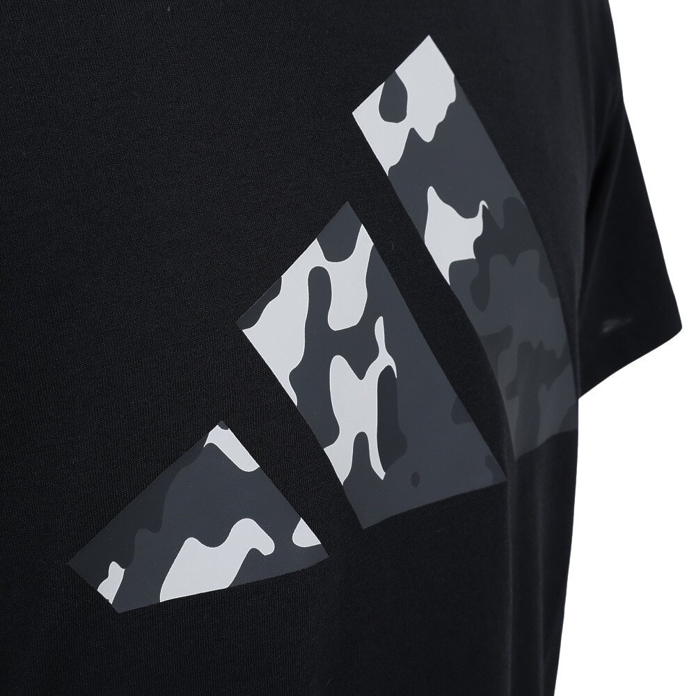 アディダス｜アディダス（adidas）（メンズ）トレイン エッセンシャルズ シーズナル ロゴ トレーニング 半袖Tシャツ MLI18 ...