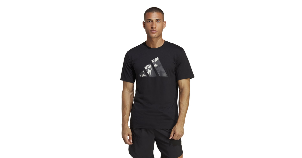 アディダス｜アディダス（adidas）（メンズ）トレイン エッセンシャルズ シーズナル ロゴ トレーニング 半袖Tシャツ MLI18 ...