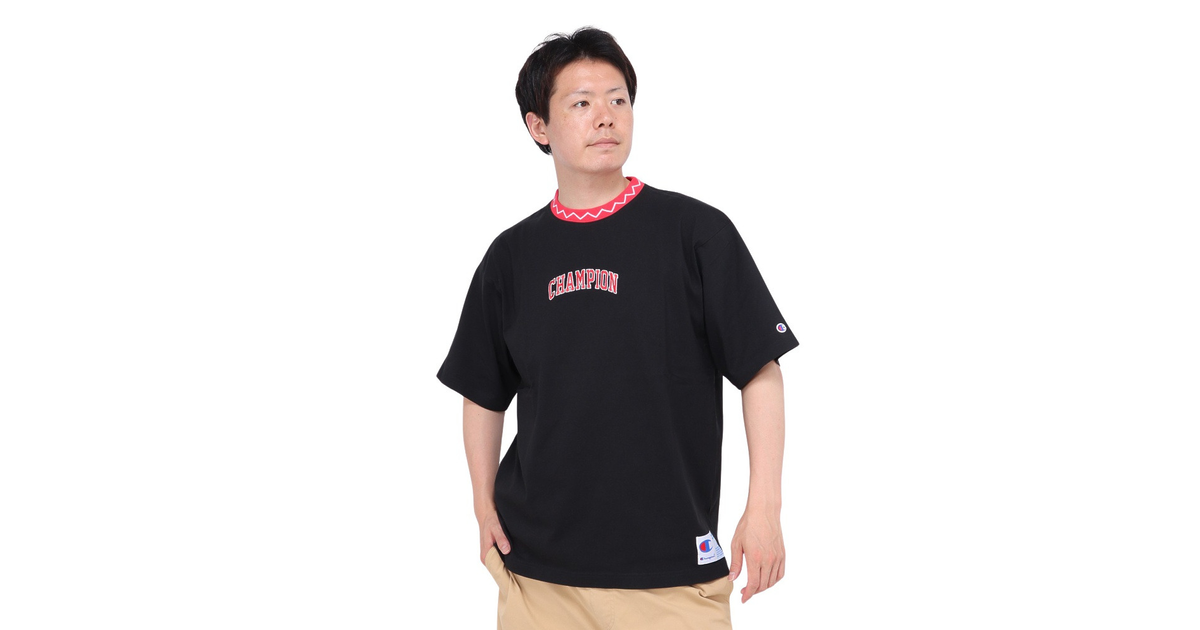 チャンピオン-ヘリテイジ（CHAMPION-HERITAGE）（メンズ）アクションスタイル ショートスリーブTシャツ 24SS C3-Z303 090 | スポーツ用品はスーパースポーツゼビオ