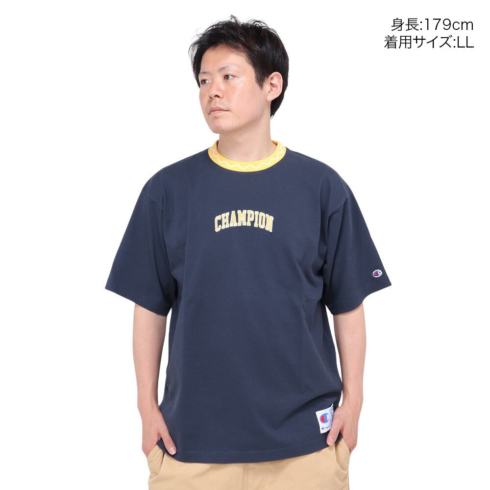 チャンピオン-ヘリテイジ（CHAMPION-HERITAGE）（メンズ）アクションスタイル ショートスリーブTシャツ 24SS C3-Z303 370 | スポーツ用品はスーパースポーツゼビオ