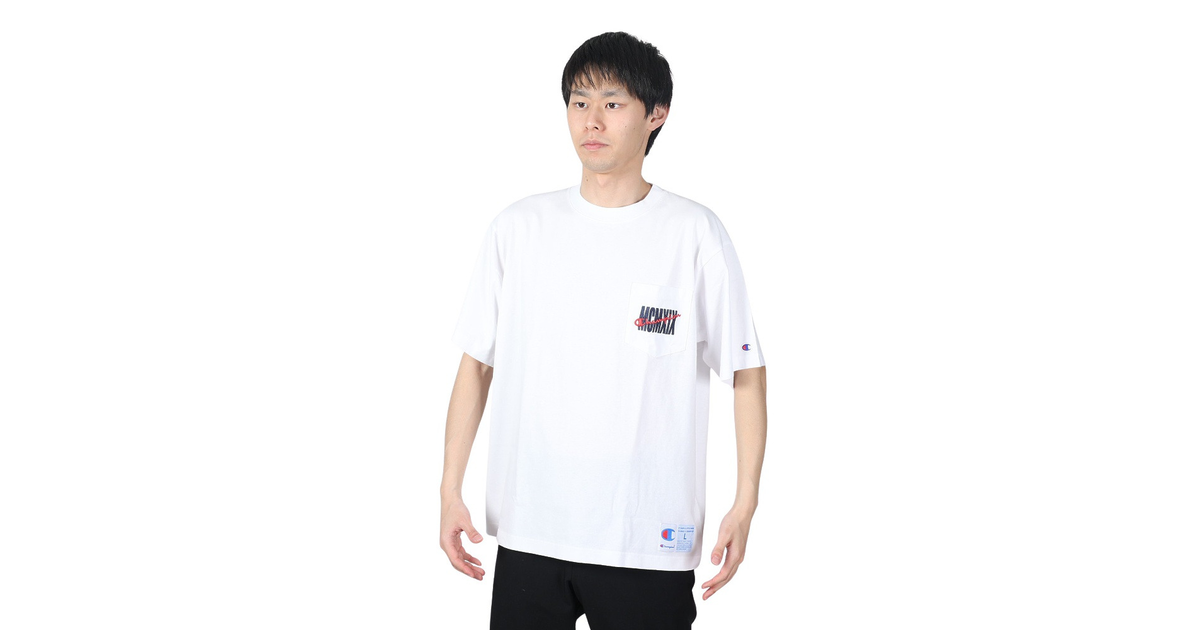 チャンピオン-ヘリテイジ（CHAMPION-HERITAGE）（メンズ）アクションスタイル ショートスリーブ ポケットTシャツ 24SS C3-Z305 010 | スポーツ用品はスーパー ...