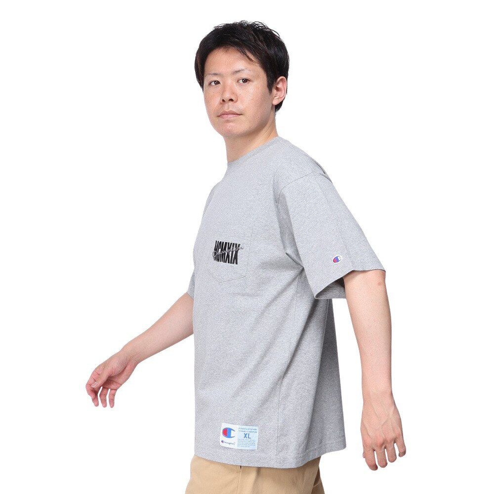 チャンピオン-ヘリテイジ（CHAMPION-HERITAGE）（メンズ）アクションスタイル ショートスリーブ ポケットTシャツ 24SS C3-Z305 070 | スポーツ用品はスーパー ...