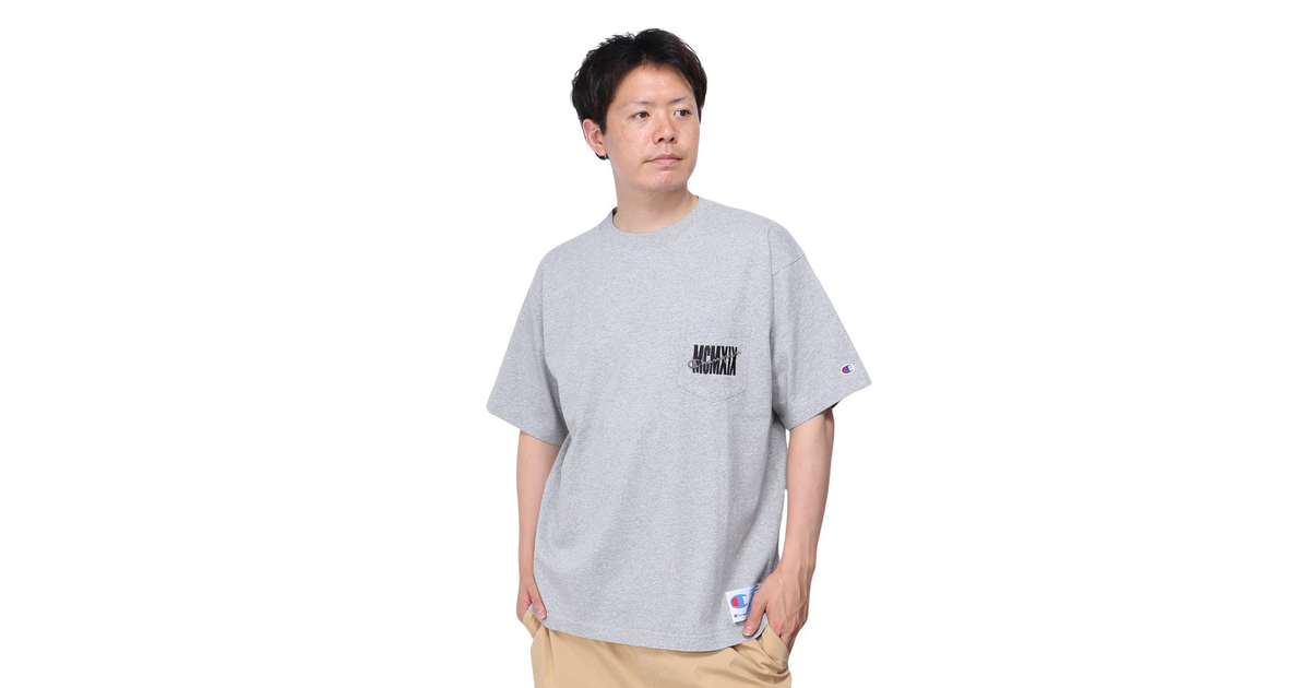 チャンピオン-ヘリテイジ（CHAMPION-HERITAGE）（メンズ）アクションスタイル ショートスリーブ ポケットTシャツ 24SS C3-Z305 070 | スポーツ用品はスーパー ...